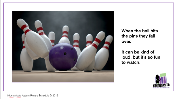 Bowling Social Story. It's could be the sport for your child with autism.
