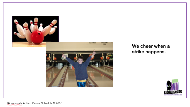 Bowling Social Story. It's could be the sport for your child with autism.