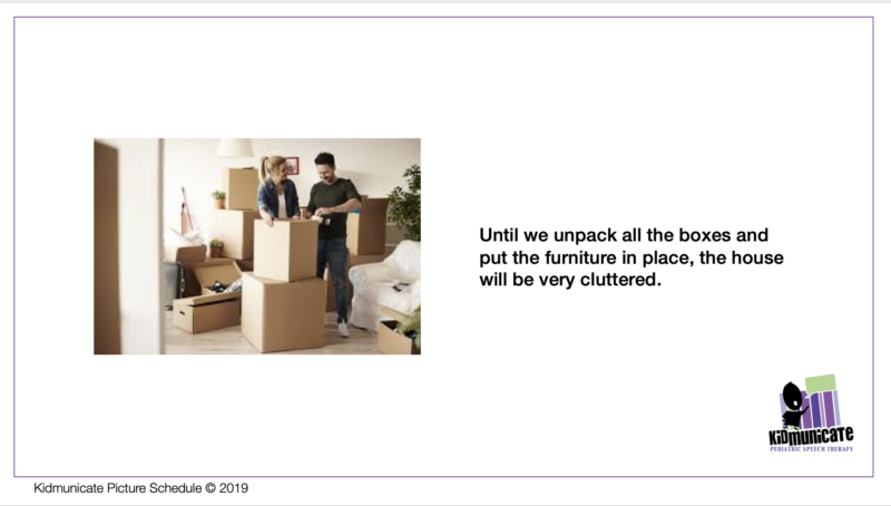 Autism Social Story: Preparing To Move To A New House Kidmunicate