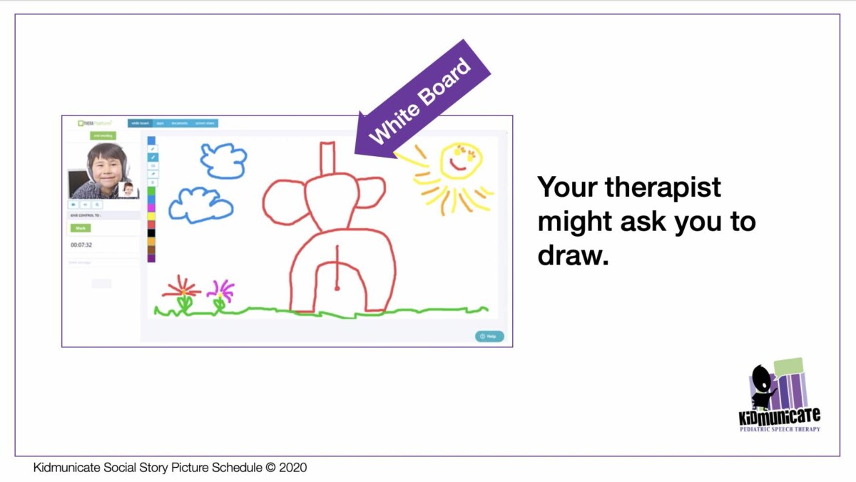 Coronavirus Social Story: Preparing For Speech Teletherapy