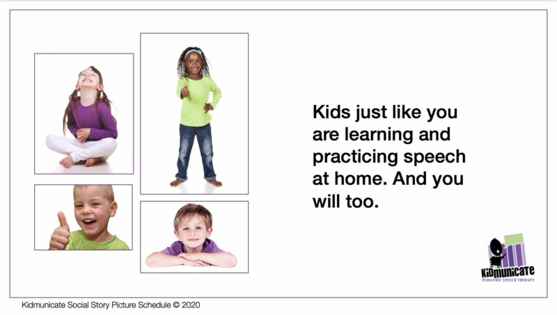 Coronavirus Social Story: Preparing For Speech Teletherapy